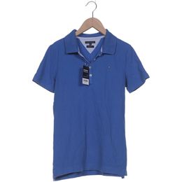 Tommy Hilfiger Damen Poloshirt, blau, Gr. 38