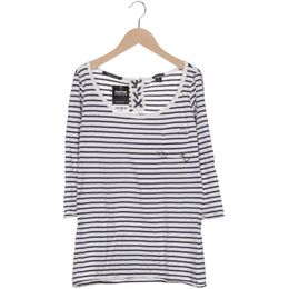 Maison Scotch Damen Langarmshirt, weiß, Gr. 38