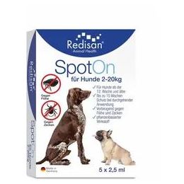 Redisan Spot-On Hunde 5X2,5 ml