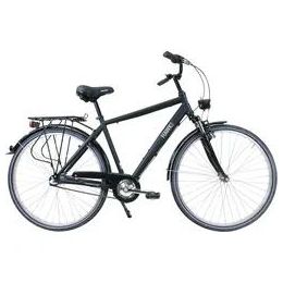 Cityrad Hawk BIKES "Citytrek Gent Premium" Fahrräder Gr. 48cm, 28 Zoll (71,12cm), schwarz für Damen und Herren