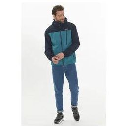 Outdoorjacke WEATHER REPORT "DELTON W-PRO15000" Gr. XXXL, blau (petrol) Herren Jacken mit umweltfreundlicher Beschichtung (PFC-Frei)