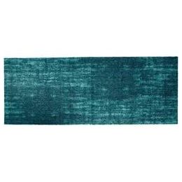 Fußmatte Salonloewe Teppiche Gr. B: 85cm, 7mm, L: 60cm, blau (petrol)