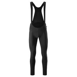 Fahrradhose Gonso "Ride Miles Bib Tight Rec M" Gr. L, Normalgrößen, schwarz Herren Hosen Enganligende Radhose mit hoher Bewegungselastizität und Wärmeisolation.