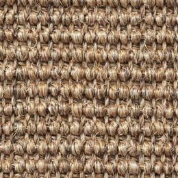 Bodenmeister Teppichboden "Mara" Teppiche Sisal, Wohnzimmer, Schlafzimmer, Kinderzimmer, Breite 400 cm Gr. B: 400cm, 5mm, L: 560cm, braun (braun beige natur)