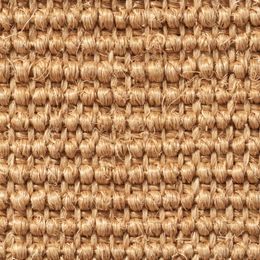 Bodenmeister Teppichboden "Mara" Teppiche Sisal, Wohnzimmer, Schlafzimmer, Kinderzimmer, Breite 400 cm Gr. B: 400cm, 5mm, L: 620cm, braun (natur hell-braun)