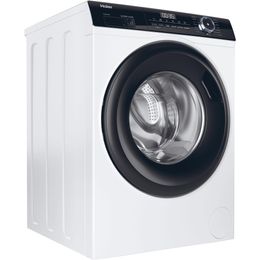 A (A bis G) Haier Waschmaschine "HW81-NBP14939" Waschmaschinen das Hygiene Plus: ABT Antibakterielle Technologie weiß