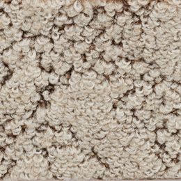 Bodenmeister Teppichboden "Doradas, Strukturschlinge - Uni Farben" Teppiche Wohnzimmer, Schlafzimmer, Kinderzimmer, Breite 400500 cm Gr. B: 400cm, 9,5mm, L: 800cm, beige (beige braun)