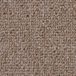 Bodenmeister Teppichboden "Riga, Schlinge - Uni Farben" Teppiche Wohnzimmer, Schlafzimmer, Kinderzimmer, Breite 400500 cm Gr. B: 500cm, 6mm, L: 500cm, beige (dunkelbeige)