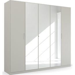 Drehtürenschrank Rauch "Pure by Quadra Spin" Schränke Gr. B/H/T: 226 cm x 210 cm x 54 cm, 5 St., grau (seidengrau)