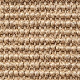 Bodenmeister Teppichboden "Mara" Teppiche Sisal, Wohnzimmer, Schlafzimmer, Kinderzimmer, Breite 400 cm Gr. B: 400cm, 5mm, L: 340cm, beige (beige natur)