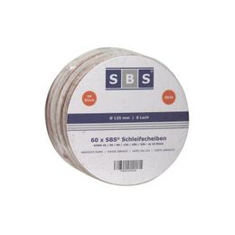 SBS - Klett Schleifscheiben 125mm Mix Sortiment K40-K240 Exzenter Schleifpapier