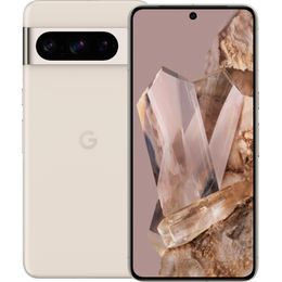 Google Smartphone "Pixel 8 Pro, 128GB" Mobiltelefone Gr. 128 GB, beige (porcelain)