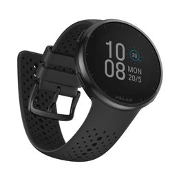 Smartwatch Polar "PACER PRO" Smartwatches grau (grau schwarz)