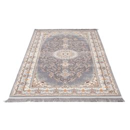 Orientteppich morgenland "Beauty Array - Orientalischer Webteppich" Teppiche Gr. B: 100 cm 1 St., L: 200 cm, grau OrientOptik