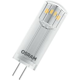 Star pin LED-Lampe für G4-Sockel, klares Glas ,Warmweiß (2700K), 200 Lumen, Ersatz für herkömmliche 20W-Leuchtmittel, nicht dimmbar, 5-er Pack - Osram