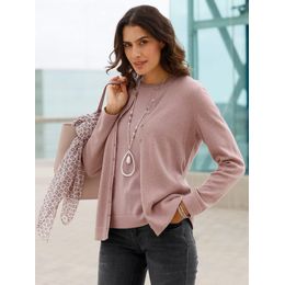 Strickjacke Inspirationen Gr. 54, lila (mauve) Damen Strickjacken