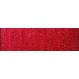 Fußmatte Salonloewe Teppiche Gr. B: 30cm, 7mm, L: 100cm, rot (kirschrot)