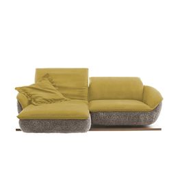 Koinor Ecksofa Mooove ¦ gelb ¦ Maße (cm): B: 242 H: 99 T: 153