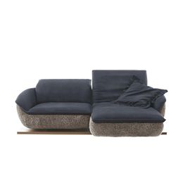 Koinor Ecksofa Mooove ¦ blau ¦ Maße (cm): B: 242 H: 99 T: 153