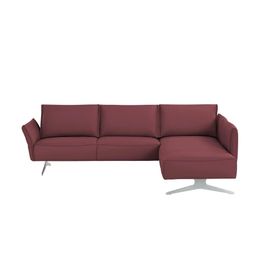 Koinor Ecksofa Vineto ¦ rot ¦ Maße (cm): B: 272 H: 83 T: 207