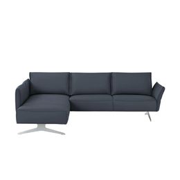 Koinor Ecksofa Vineto ¦ blau ¦ Maße (cm): B: 272 H: 83 T: 207