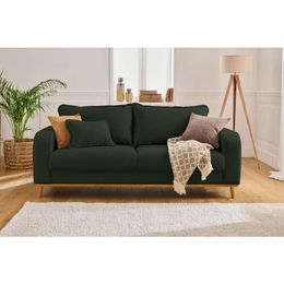 Albane - 3-sitzer sofa - aus cord - grün