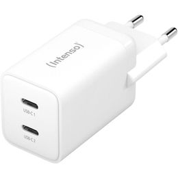 W40CC GaN USB-Ladegerät 40 w Innenbereich Ausgangsstrom (max.) 3 a usb-c® Anzahl Ausgänge: 2 - Intenso