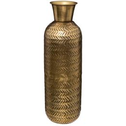 Vase Night - Metall - vergoldet - H45 cm Atmosphera Créateur D'intérieur