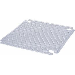 Quadratische Nicht -Slip -Matte 32x32 cm für perforierte Plastikspüle