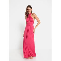 LSCN BY LASCANA Neckholderkleid pink Gr. 36 für Damen. Mit Neckholder. Figurbetont