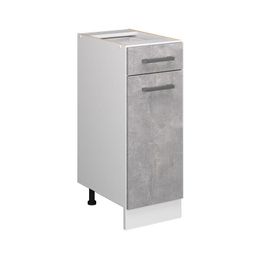 Küchenunterschrank R-Line, Beton, 30 cm , ap Anthrazit VICCO