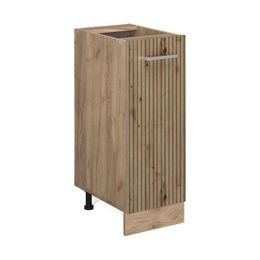 Medizinschrank Küche R-Line, Artisan-Eiche, 30 cm ap Marmor VICCO