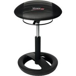 Topstar Hocker Sitness RS Bob, bewegliches Sitzen, höhenverstellbar, ergonomisch, schwarz/schwarz