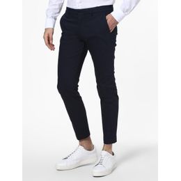 Drykorn Baukasten-Hose Herren Slim Fit Baumwolle, marine