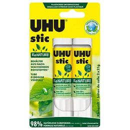 2 UHU stic ReNATURE Klebestifte 2x 21,0 g