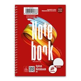 HOHENSTAUFEN Staufen® Collegeblock Style Notebook kariert DIN A6 ohne Rand