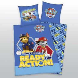 Herding Paw Patrol Bettwäsche blau