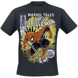 Spiderman Spider-Man Comic Battle T-Shirt schwarz in 4XL 503766