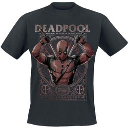 Deadpool Maximum Effort T-Shirt schwarz in 4XL 506360