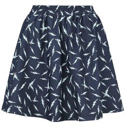 EMP Stage Collection Lightning Skirt Kurzer Rock blau in XL Q324-000129 M507994