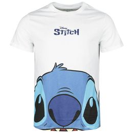 Lilo and Stitch Lilo & Stitch Stitch T-Shirt wei&szlig; in S TS415307DNY-s