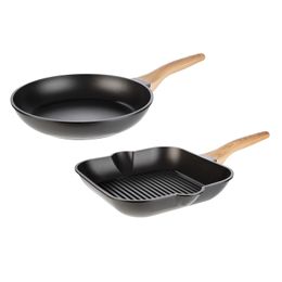 Livarno Home Grill-/ Bratpfanne Ø 28 cm schwarz