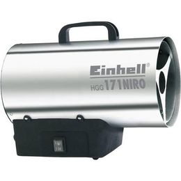 Einhell HGG 171 Niro Heißluftgebläse 17000 W 160 m² Silber-Schwarz