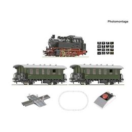 Roco 5100001 H0 Analog Start Set: Dampflokomotive BR 80 mit Personenzug