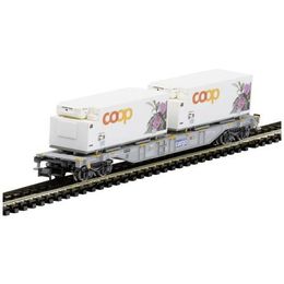 MiniTrix 15494 N Containertragwagen coop® der SBB