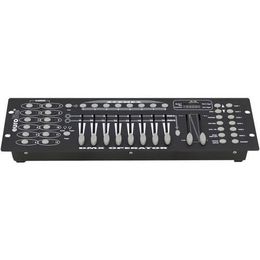 Eurolite DMX Operator 192 DMX Controller 16-Kanal 19 Zoll-Bauform, Musiksteuerung