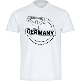 multifanshop® Kinder T-Shirt - Germany - Meine Fankurve - Druck schwarz