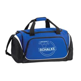 multifanshop® Sporttasche - Schalke - Meine Fankurve - Druck weiß