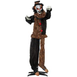 Outsunny Halloween-Dekoration mit Spezialeffekten und Soundfunktion bunt 120L x 20B x 170H cm