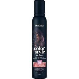 Indola Semi-permanente Haarfarbe Color Style Mousse Strawberry Rose 200 ml